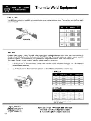 thermite welding equipment | PDF