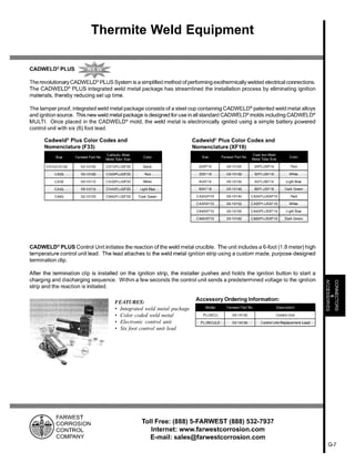 thermite welding equipment | PDF
