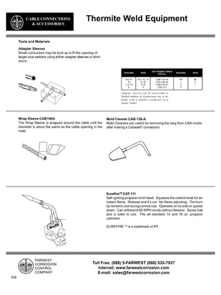 thermite welding equipment | PDF