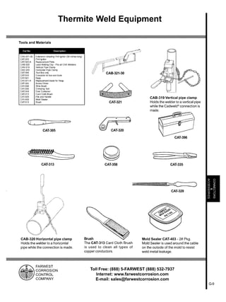 thermite welding equipment | PDF
