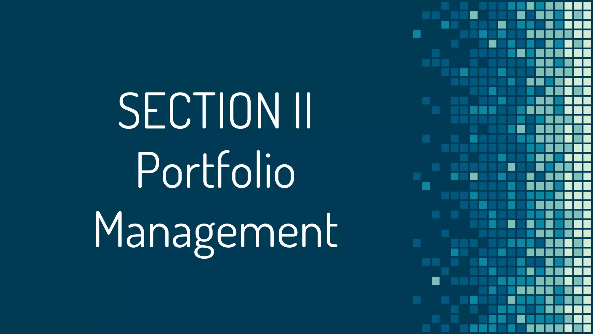 Portfolio Management Ch 14 Portfolio Risk And Performance Attribution