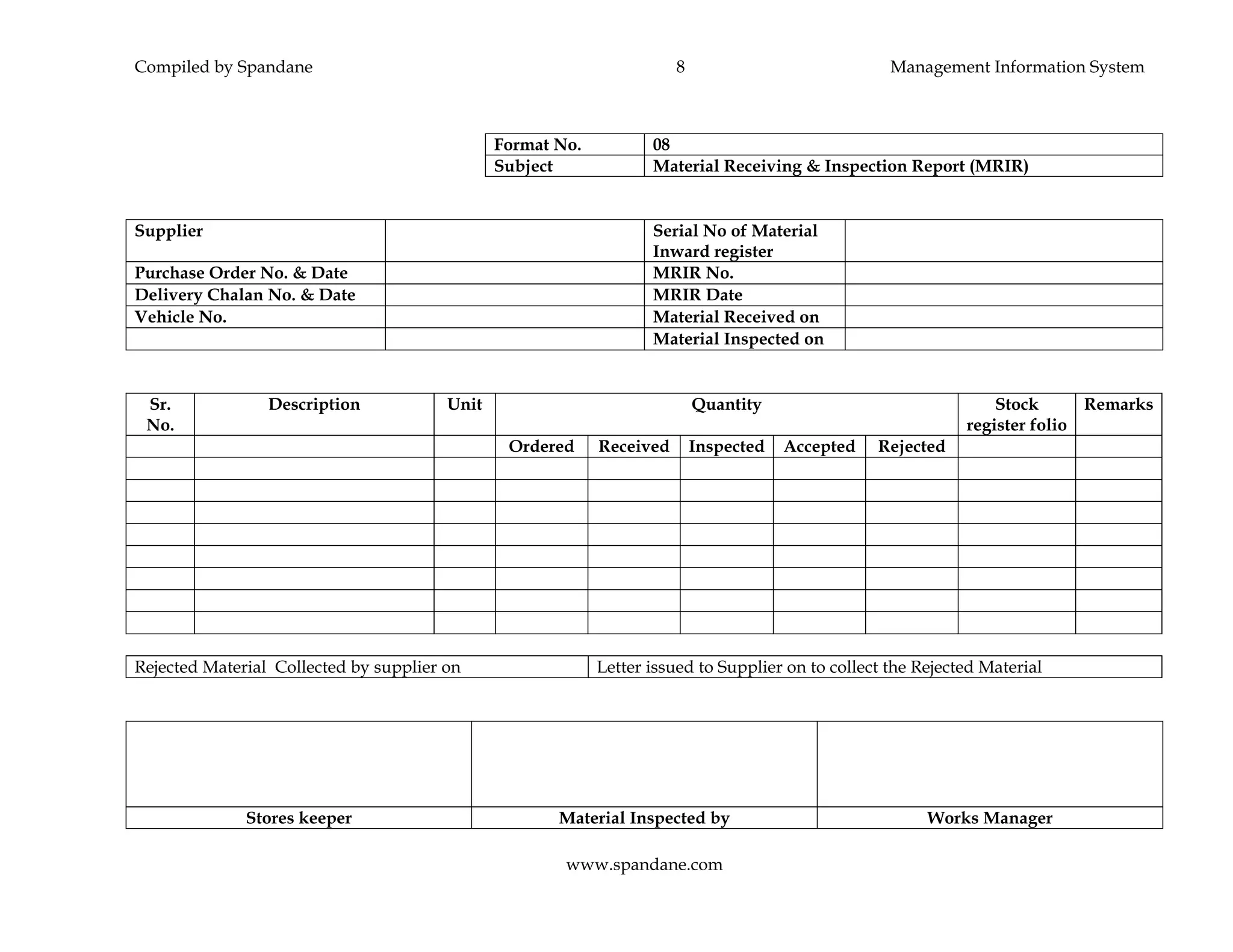 Section iii mis - formats | PDF