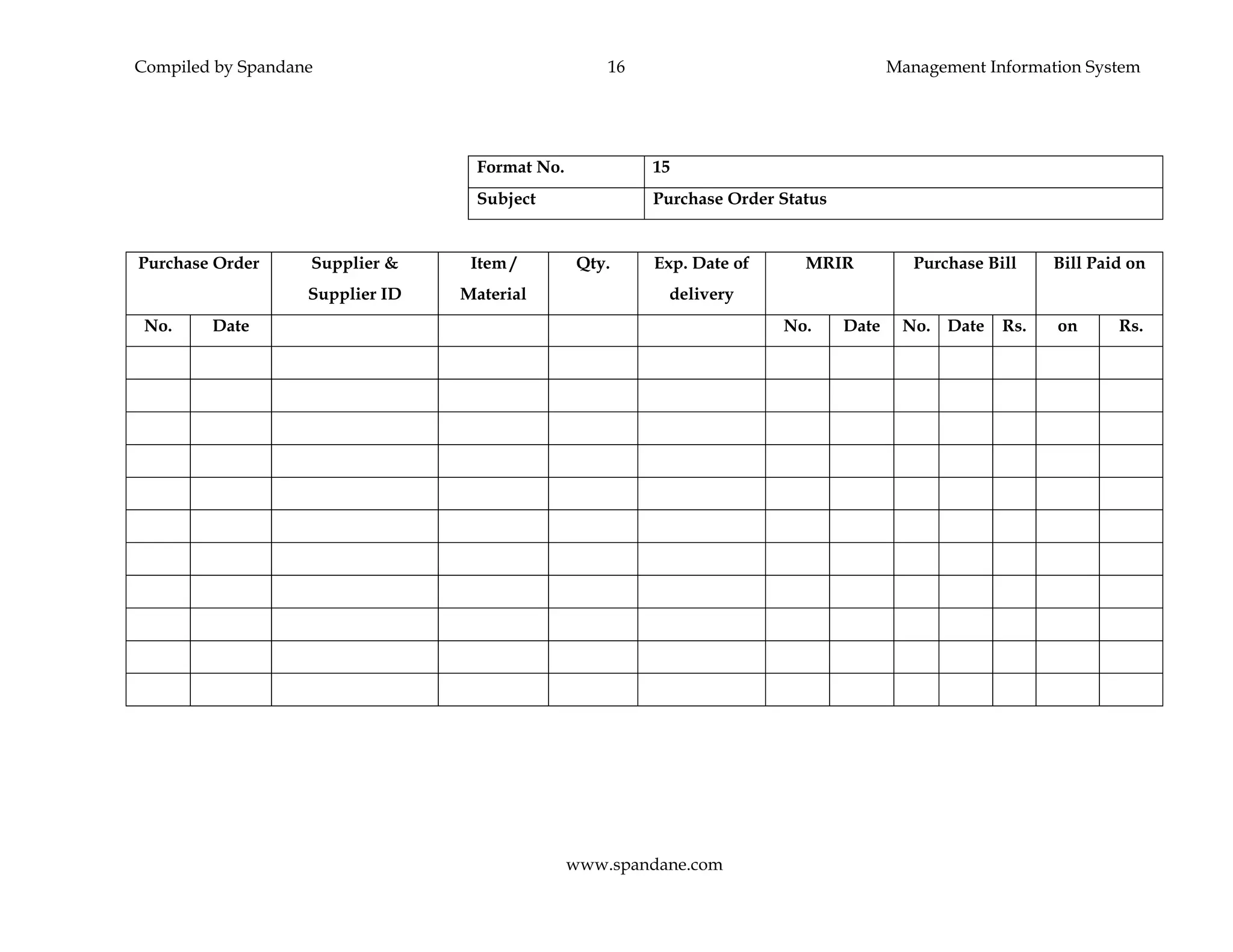 Section iii mis - formats | PDF