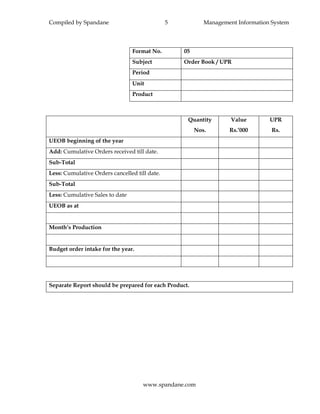 Section iii mis - formats | PDF