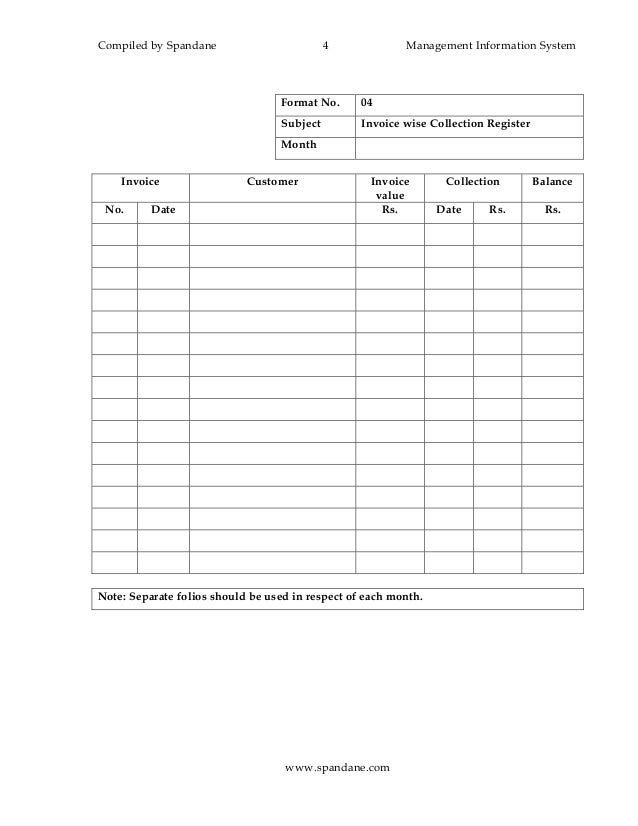 Section iii mis - formats