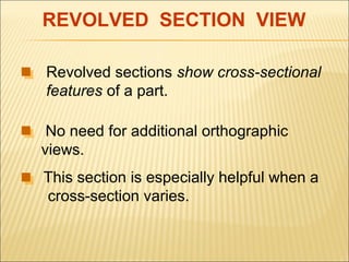 SECTIONING IN ENGG DRAWING | PPT
