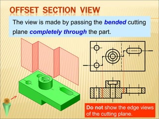 SECTIONING IN ENGG DRAWING | PPT