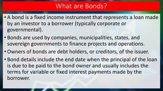 SECTION IV - CHAPTER 24 - Fixed Income - Bonds | PPT