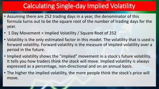 SECTION IV - CHAPTER 29 - Implied Volatility Basics | PDF