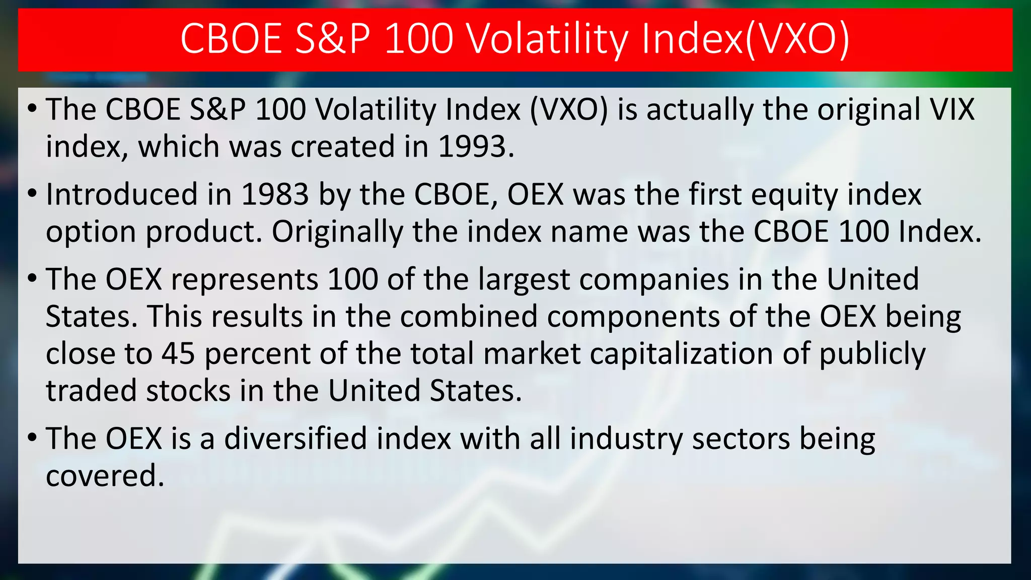 SECTION IV - CHAPTER 30 - VIX Index | PDF