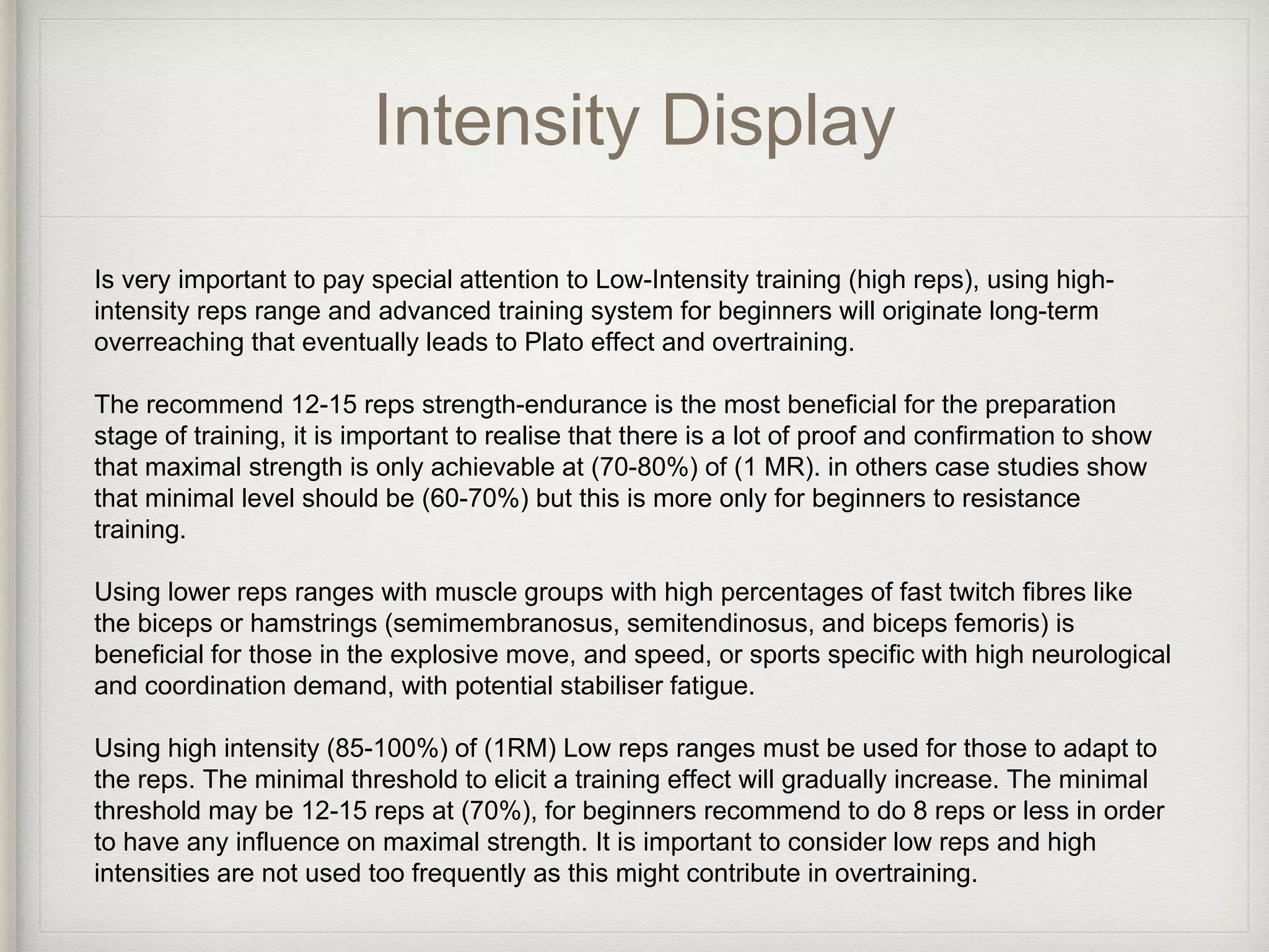 Section of appropriate training | PPTX