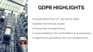 Introduction to GDPR for Startups | PDF