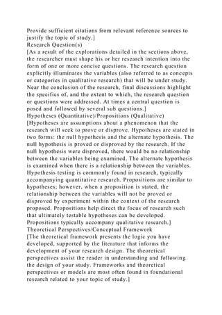 SECTION One[Section One provides an overview of the study, inclu.docx