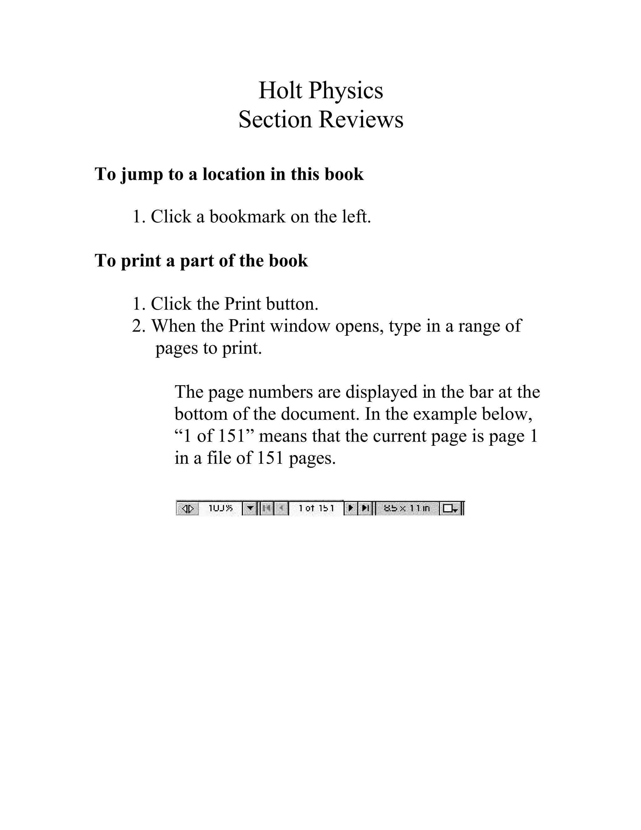 section_reviews_(all)_holt_physics.pdf | Physics | Science