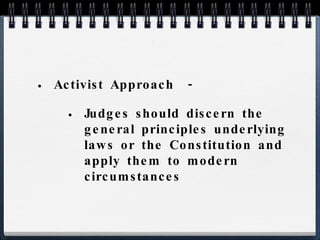 Sections 1 & 2 of the Judicial Branch | PPT