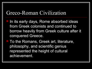 Roman Achievement | PPT