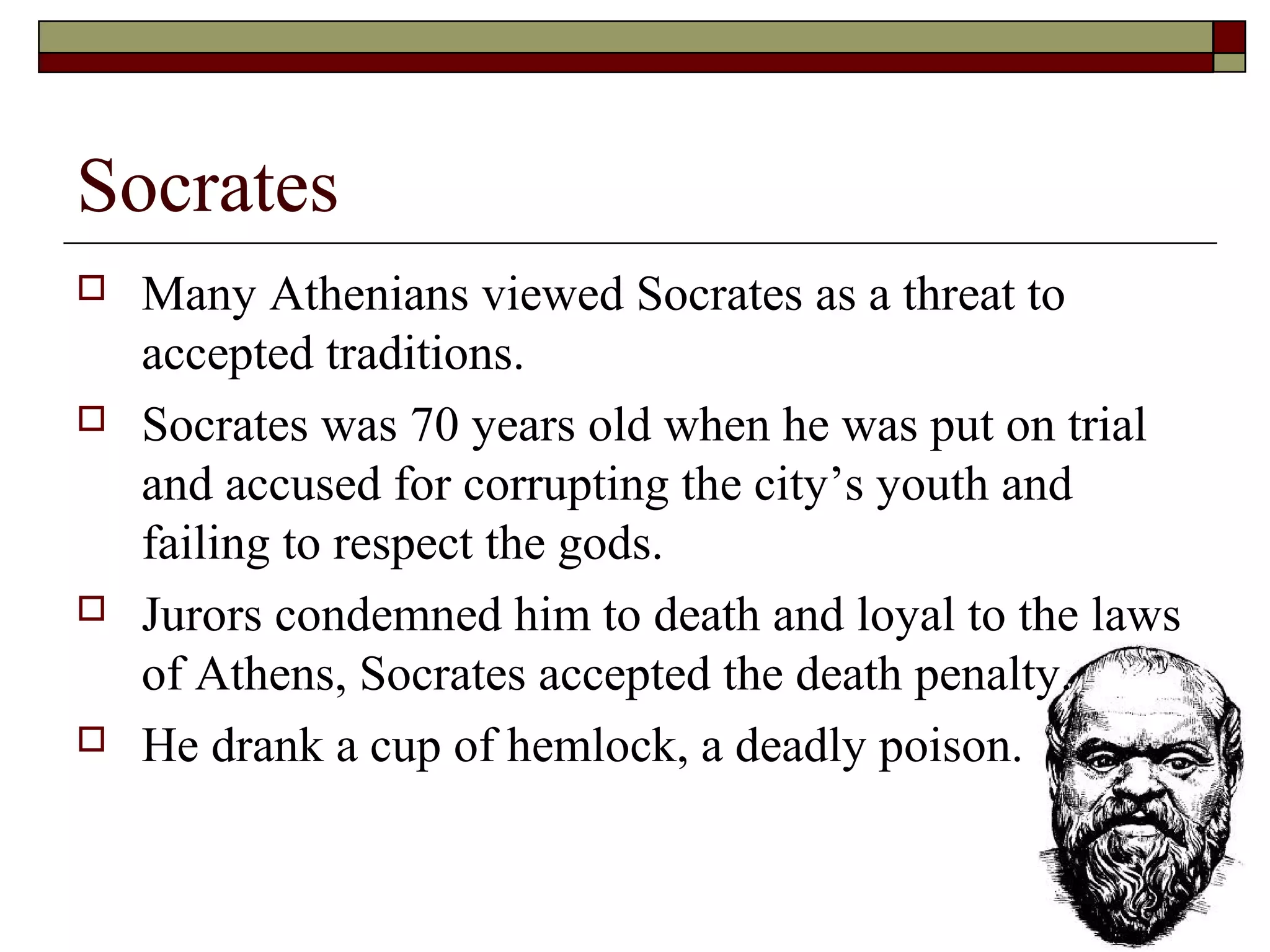 Sections 4 and 5 - Greek Philosophers & Alexander the Great | PPT