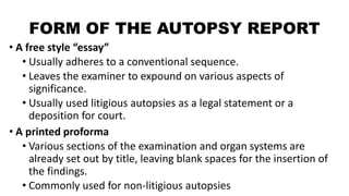 SECTIONS OF A FULL AUTOPSY REPORT.pptx