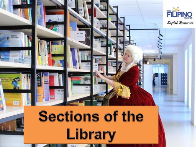 Sections of the library | PPTX | Technology & Computing