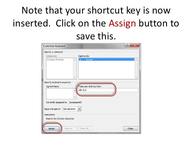 How To Add A Word Shortcut For The Section Symbol For Laptop Users