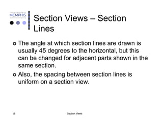 Engineering drawing: How to Section view | PDF