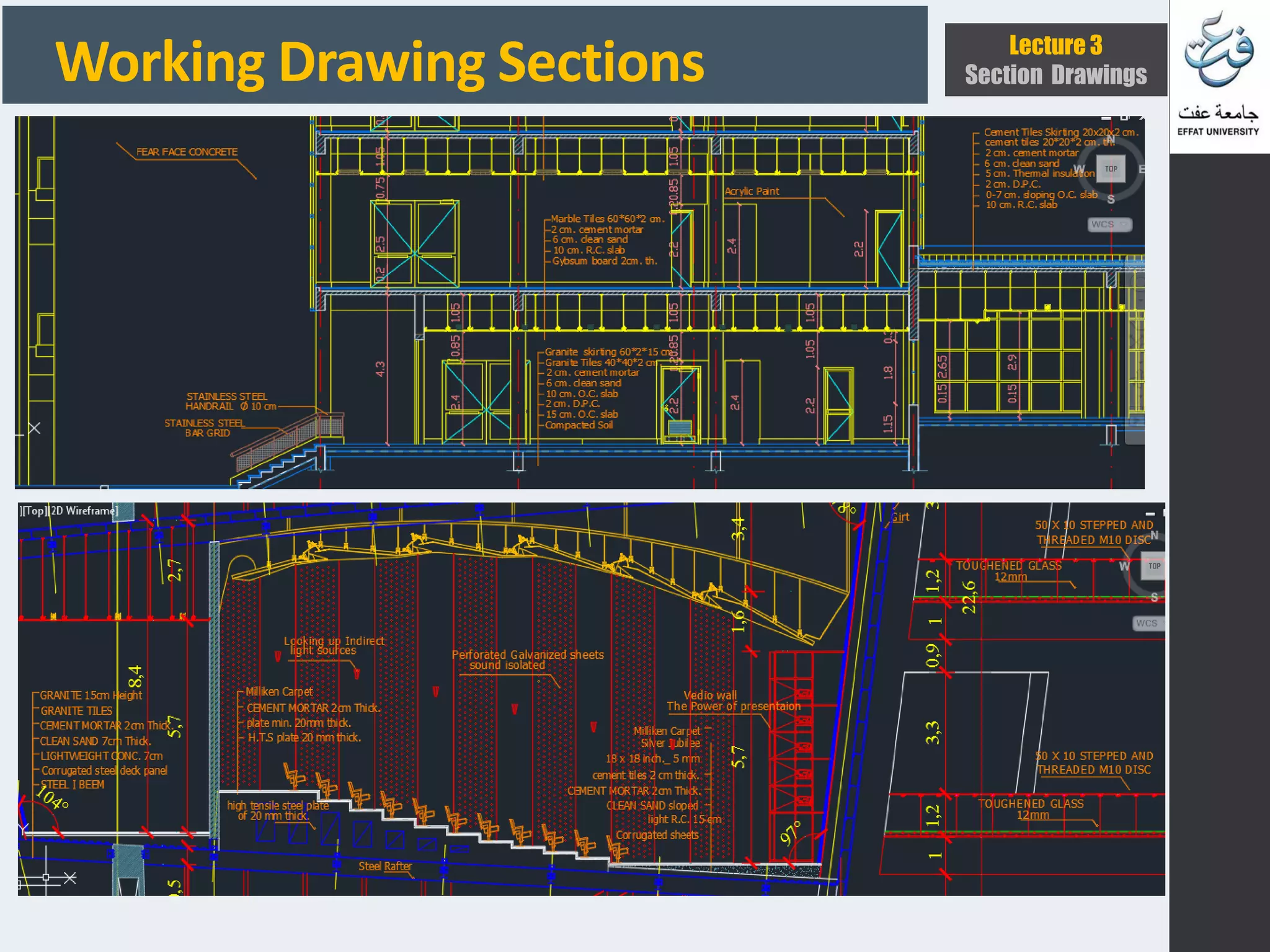 Section Working Drawing | PDF