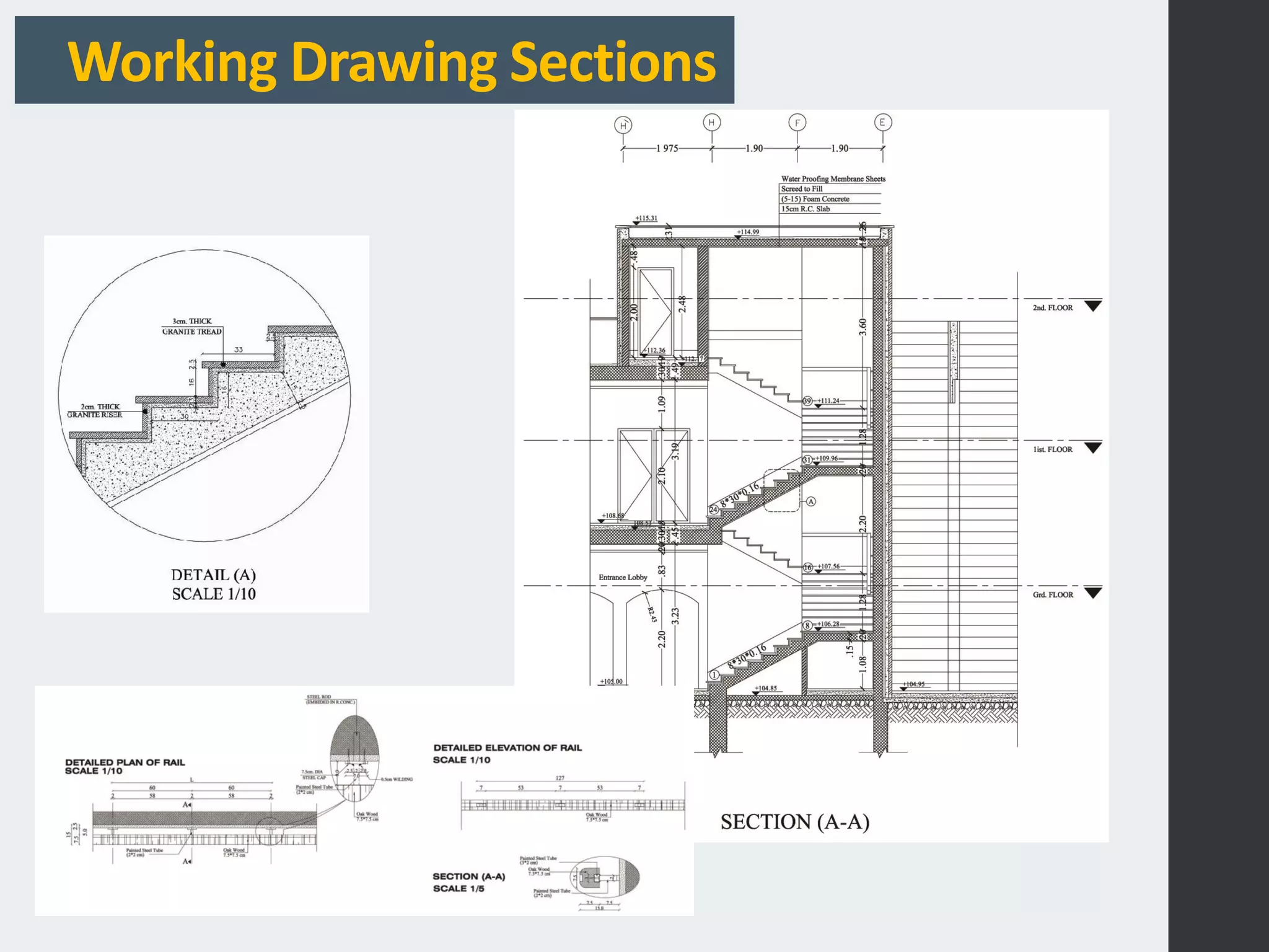 Section Working Drawing | PDF