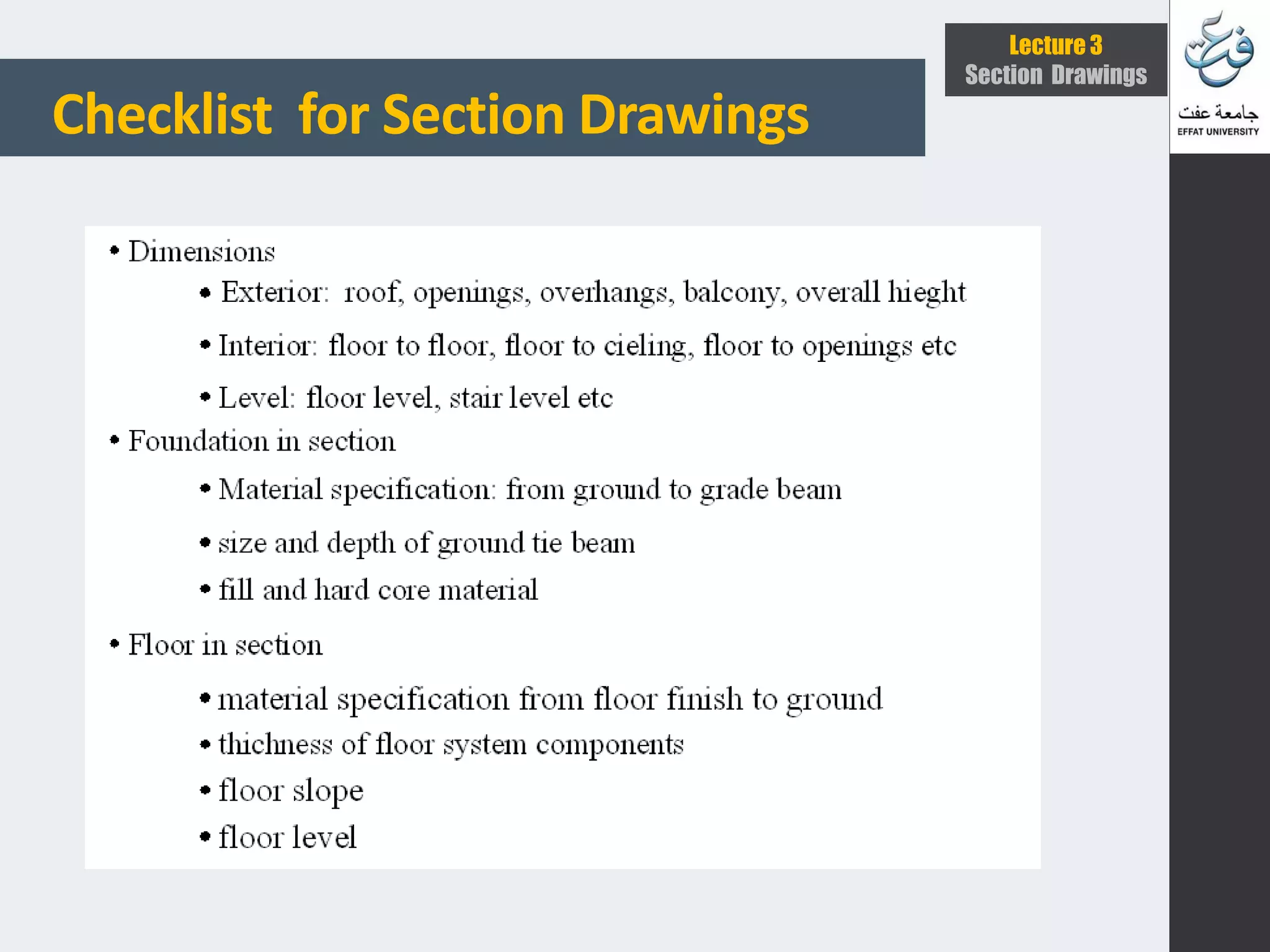 Section Working Drawing | PDF