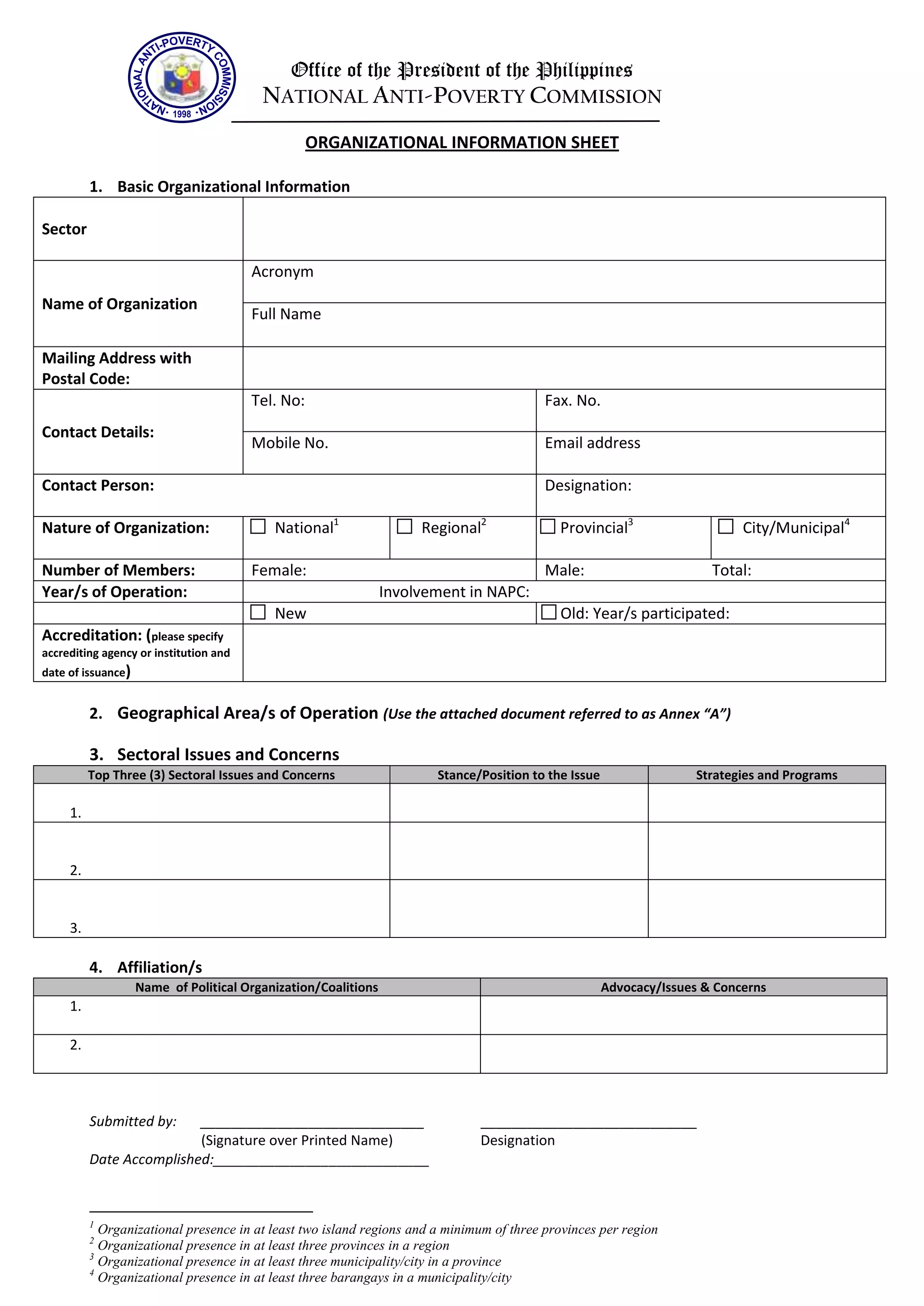 Sectoral information sheet | DOC