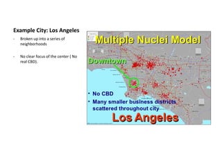 Sector and multiple nuclei model presentation | PPTX