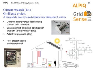 SUPSI Energy Systems Sector | PPT