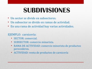 Sectores económicos | PPT