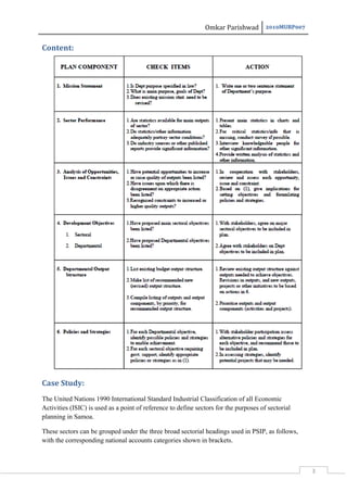 Sectorial planning | PDF