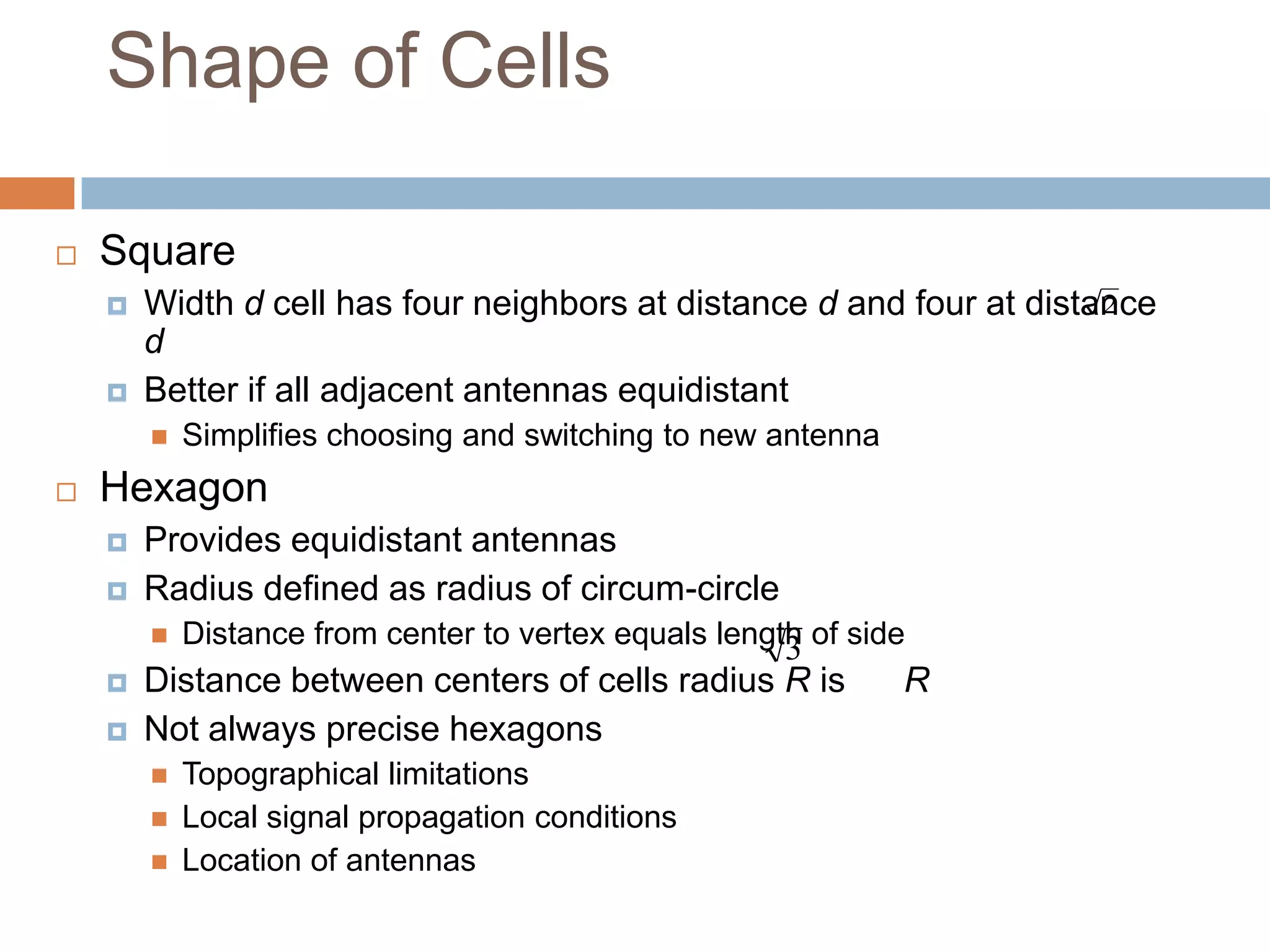 Concepts of & cell sectoring and micro cell | PPSX