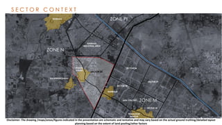 Layout Plans of Sample Sectors in Delhi | PDF