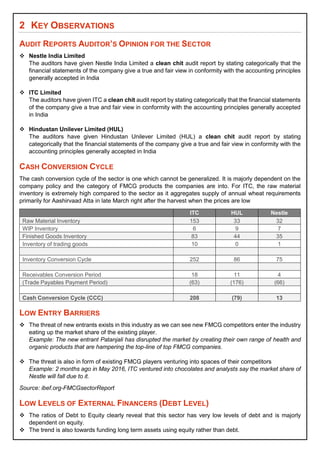 FMCG Sector Report | PDF
