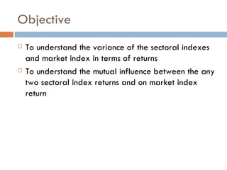 Sector Return Vs Market Return | PPT