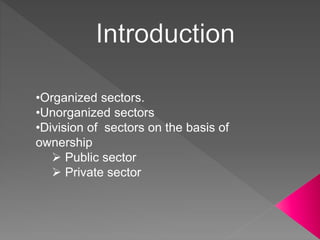 Sectors | PPT