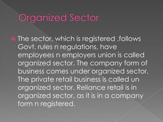 Sectors | PPT