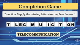 Sectors in information Communication Technology | PPTX