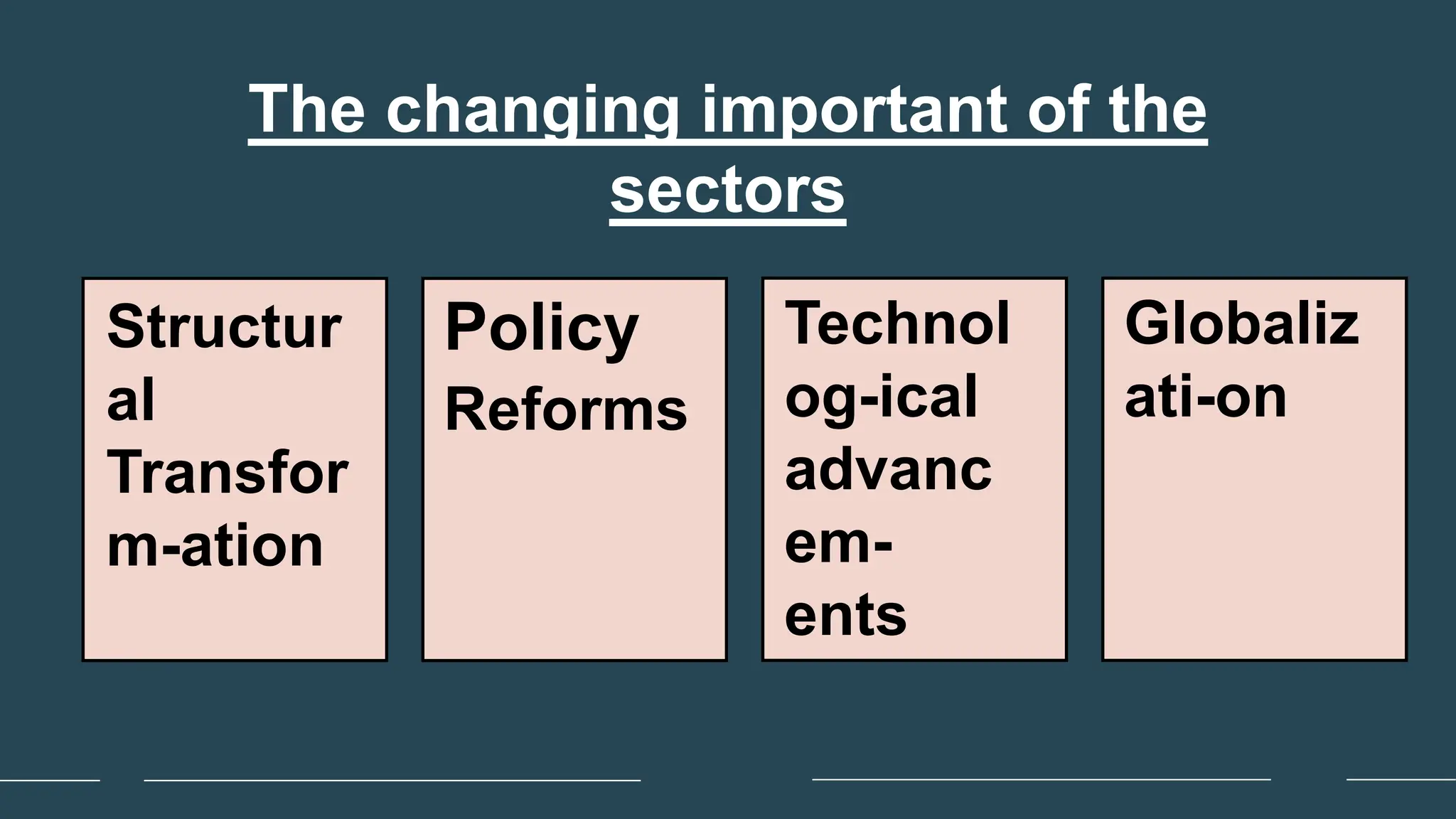 Sectors of Economy and their relative changing importance - bini.pptx