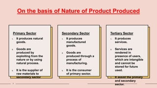 Sectors of Economy and their relative changing importance - bini.pptx