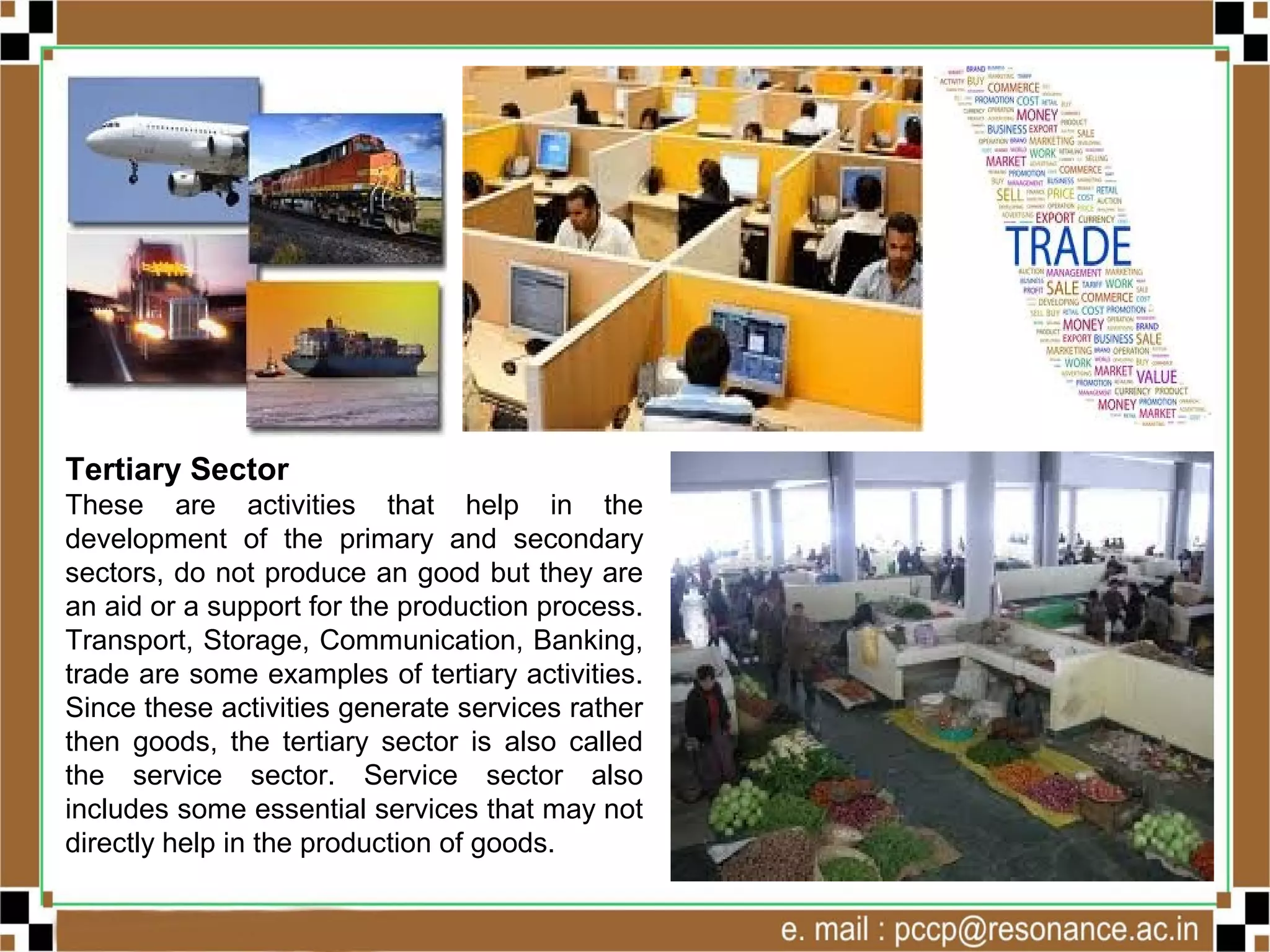 Sectors of The Indian Economy | PPSX