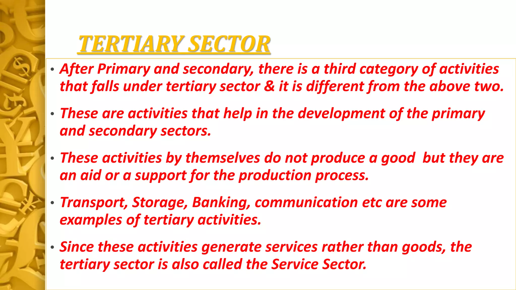Class 10 Economics Chapter 2 Sectors of Indian Economy | PDF