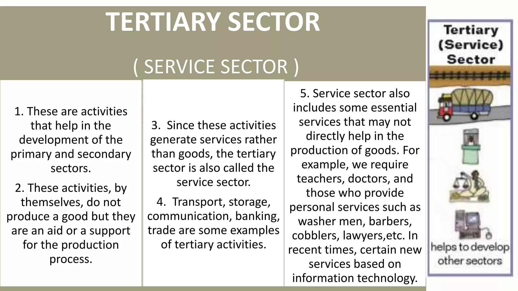 Sectors of the Indian Economy | PPTX