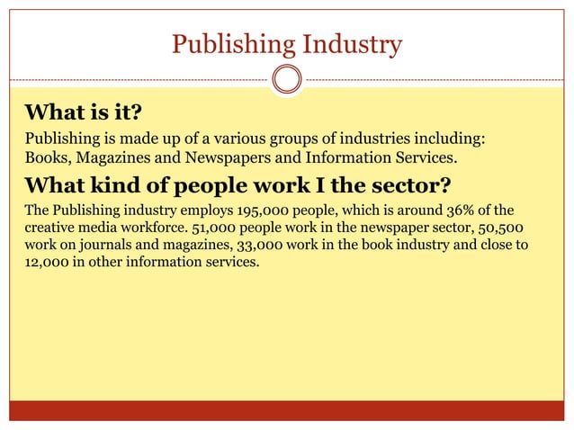 Sectors of the media industry | PPTX | Video Production | Content ...