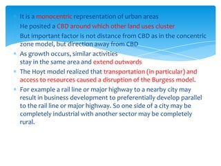 Sector Model City Example