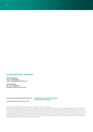 Sectorupdate pilotendesk Q2 2012 | PDF