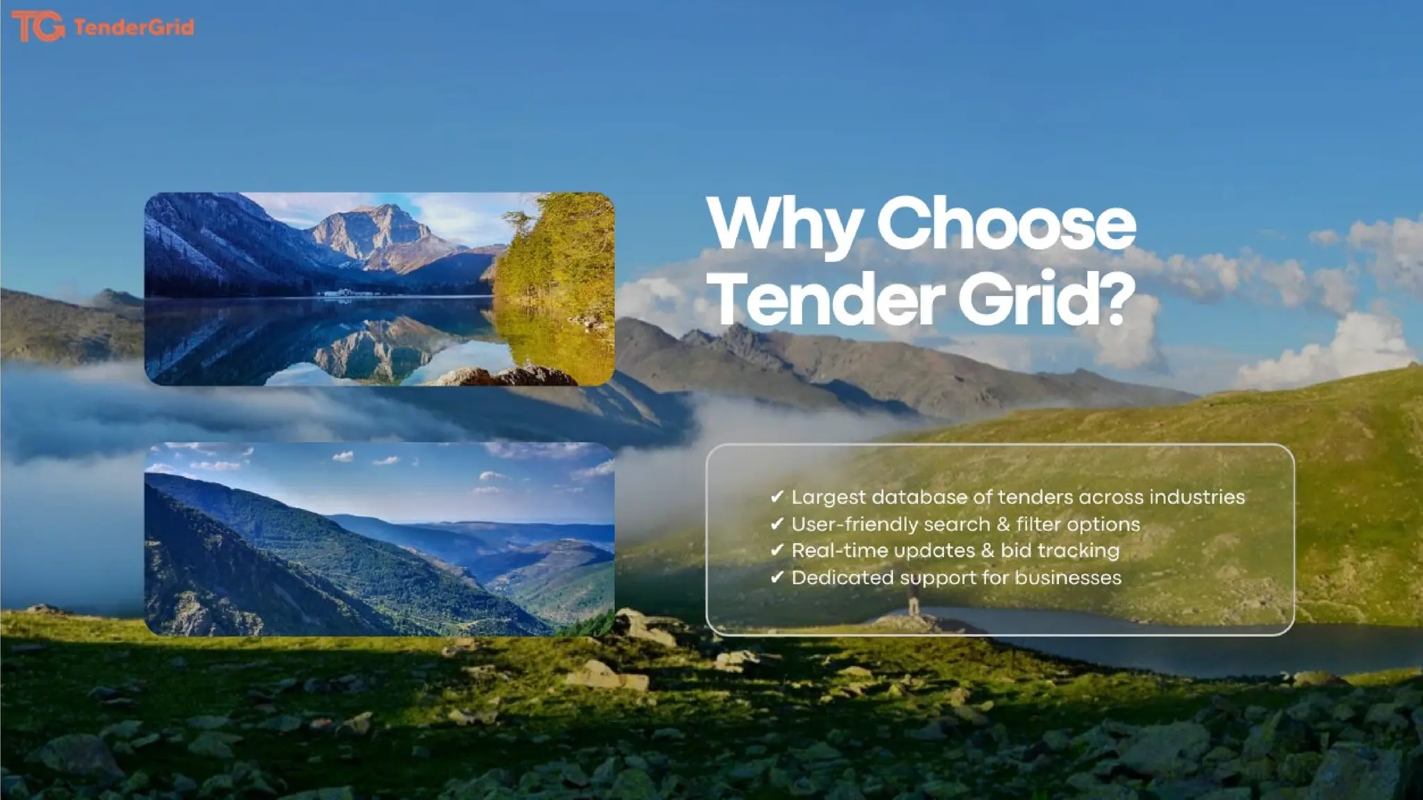 Various Sector Wise Tenders - Tender Grid | PPTX