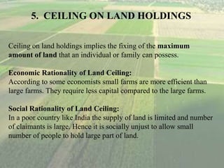 Sectoral Reformation of an Agricultural Sector in India | PPTX